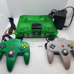 Nintendo | Video Games & Consoles | Nintendo 64 Jungle Green Console ...